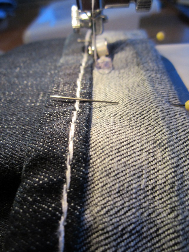 Hem those jeans in 15 minutes or less | The Renegade Seamstress