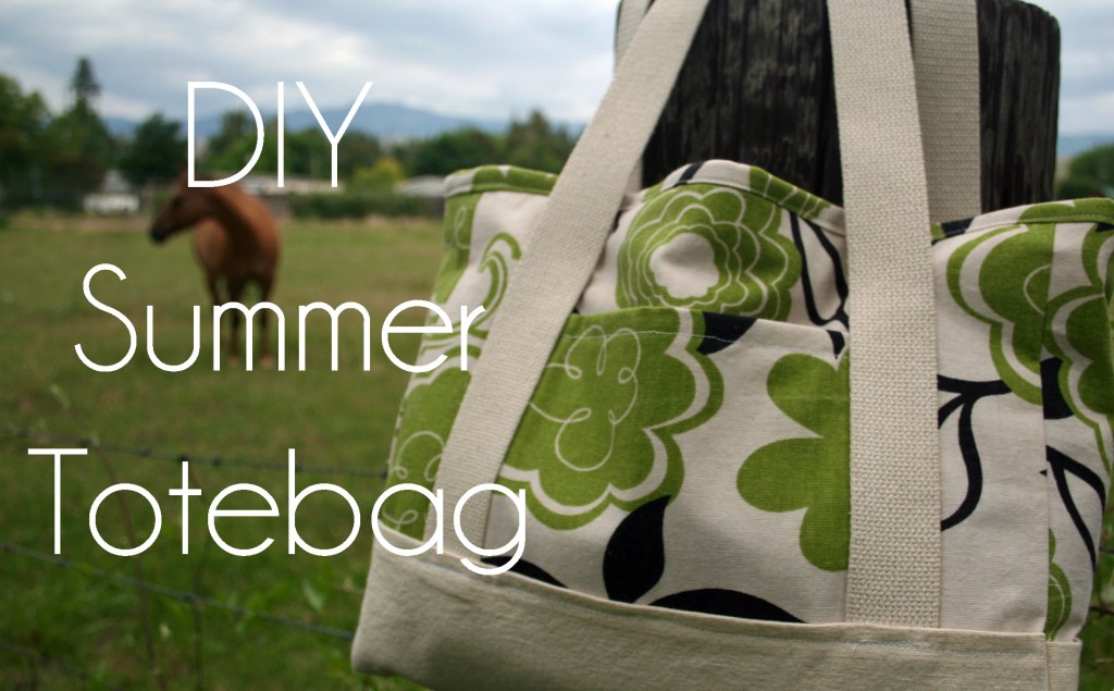 DIY Summer Totebag | The Renegade Seamstress