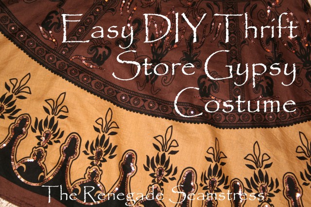 Quick and Easy Gypsy Costume | The Renegade Seamstress