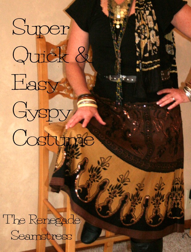 Quick and Easy Gypsy Costume | The Renegade Seamstress