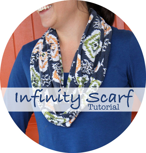 DIY: Upcycled Infinity Scarf (Bonus Feature: How to Crop a Circle in ...