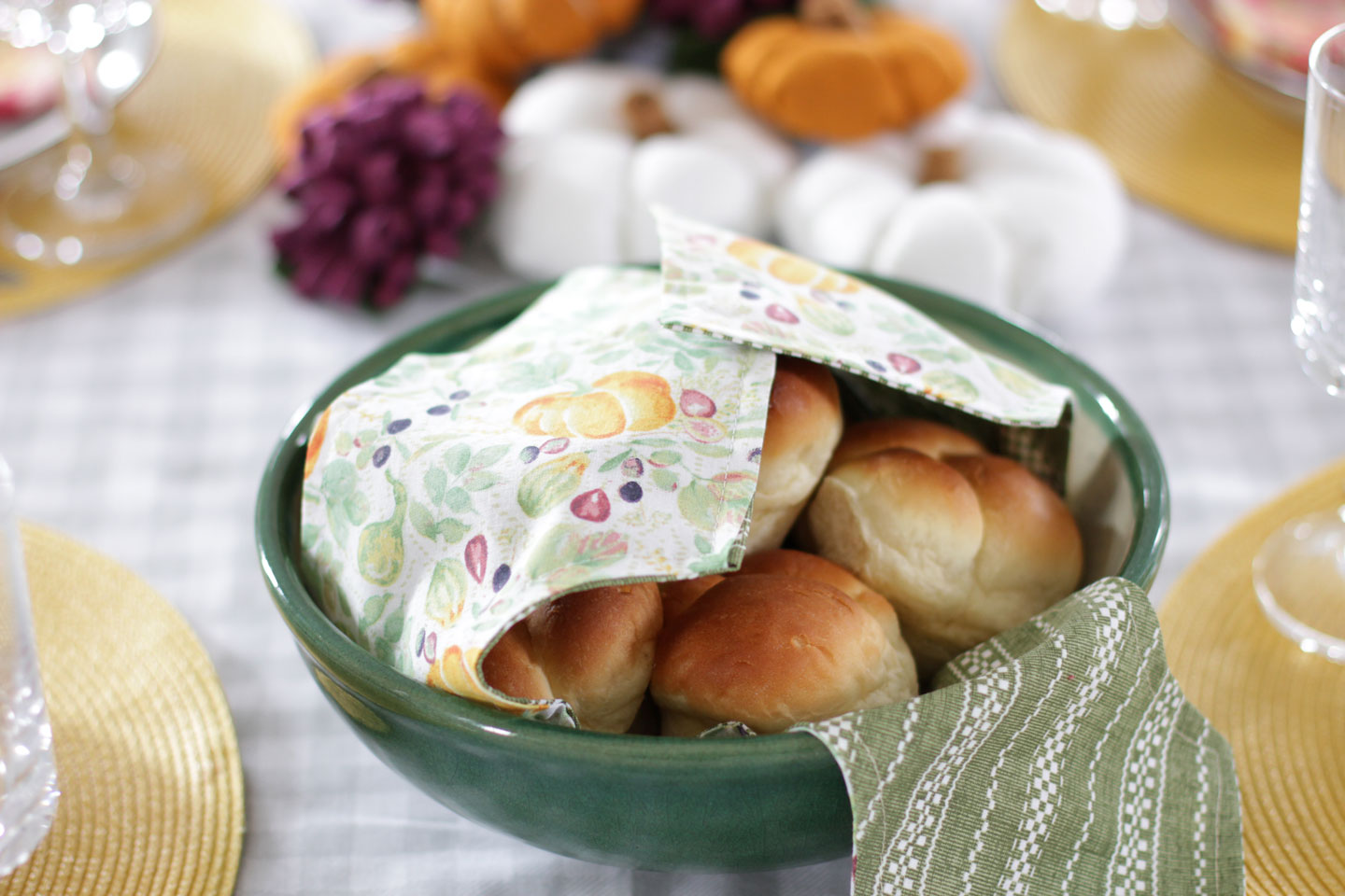 DIY Fabric Bread Basket Cover: New One Minute Video | The Renegade ...