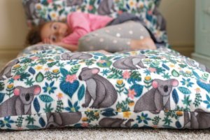 How to Make a Floor Pillow Mat: New One Minute Video | The Renegade ...