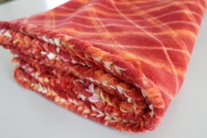DIY Braided Fleece Blanket | The Renegade Seamstress