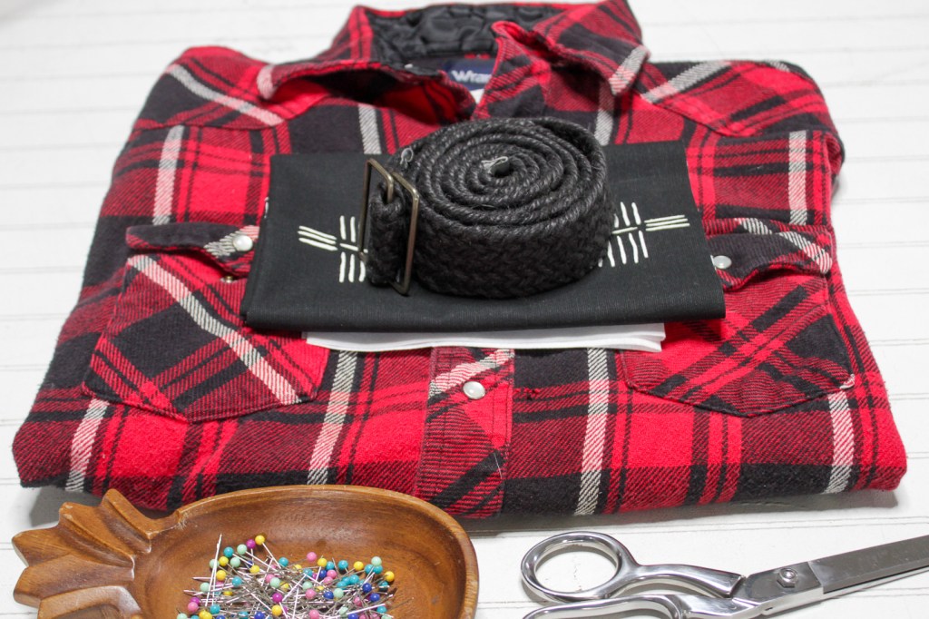 DIY Tote Bag From an Upcycled Flannel Shirt | The Renegade Seamstress